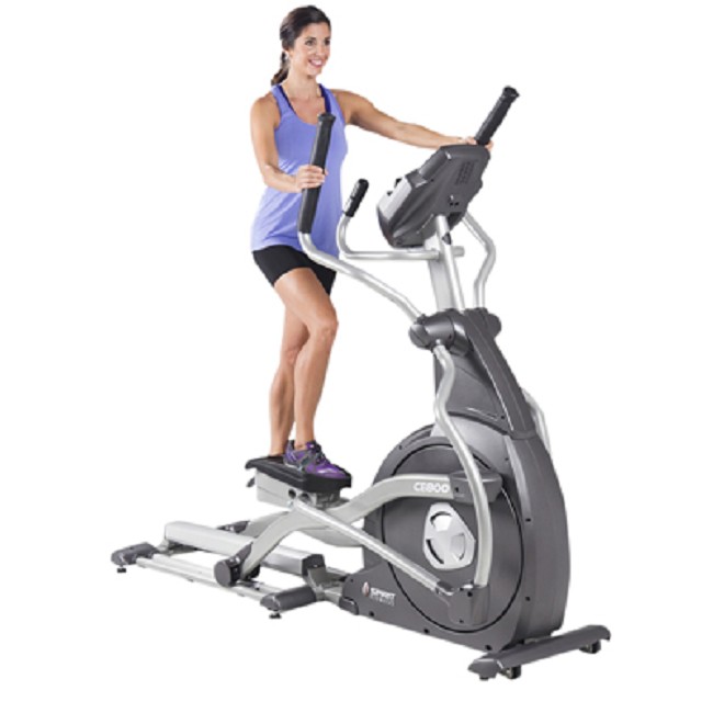 Spirit Fitness CE800 Self-Powered Elliptical Trainer Machine