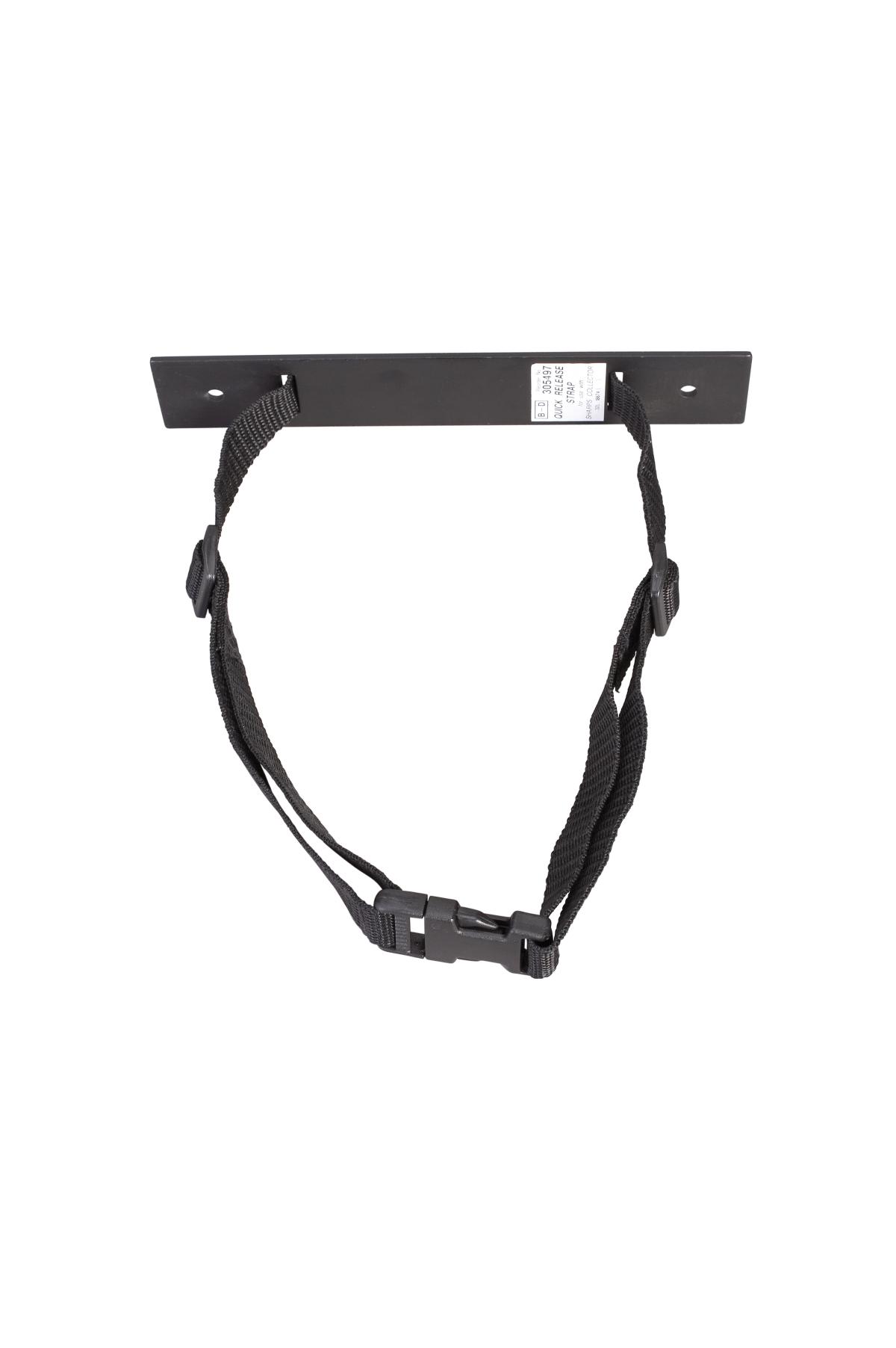 Quick Release Strap for Sharps Container Quick Release Strap for Sharps Container