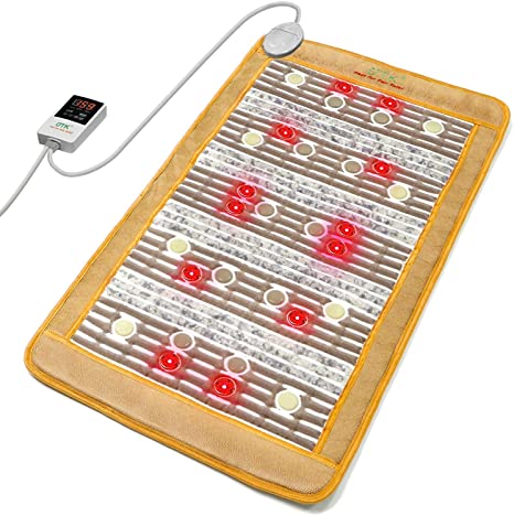 Gemstone Infrared Heat Therapy Mat with Photon Therapy by UTK Technology