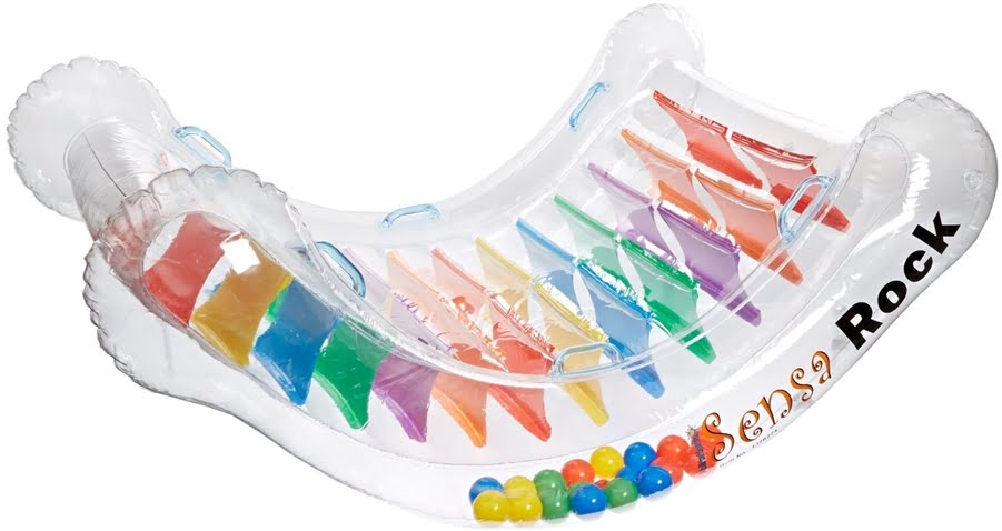 Inflatable SensaRock with Balls - Inflatable Rocker for Special Needs ...