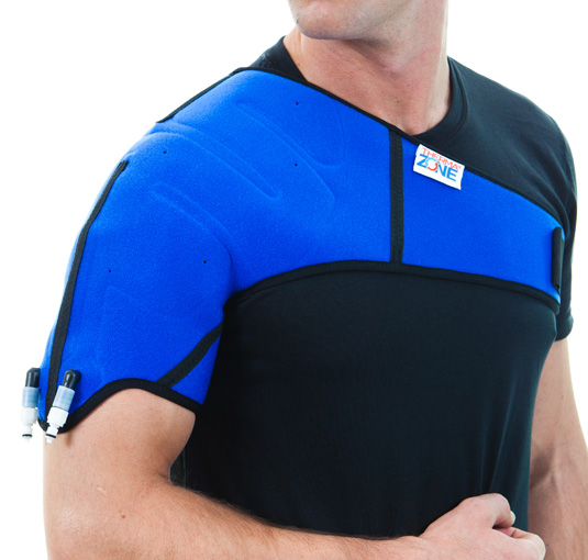 Hot and Cold Therapy Shoulder Pad in Standard and Large Size Hot and Cold Therapy Shoulder Pad in Standard and Large Size