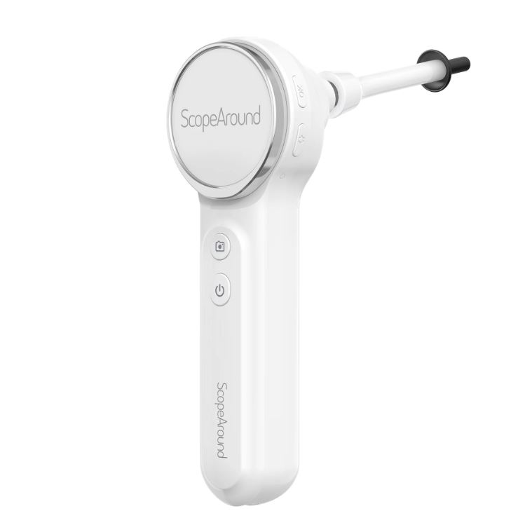 Handheld Otoscope with Built-In Display and WiFi Compatible Internal ...