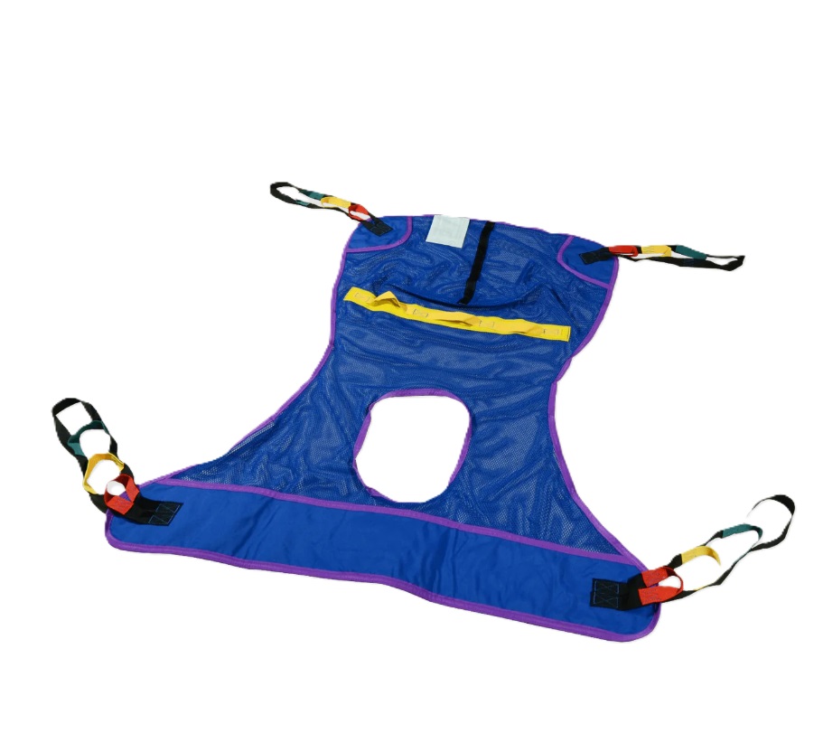 Invacare Full Body 4-point Mesh Sling with Commode Opening
