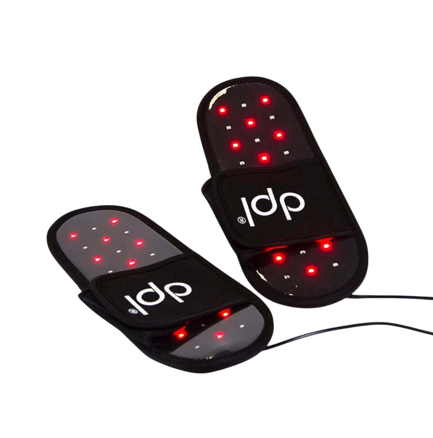 dpl Adjustable Slippers with LED Light Therapy for Foot Pain Relief and ...