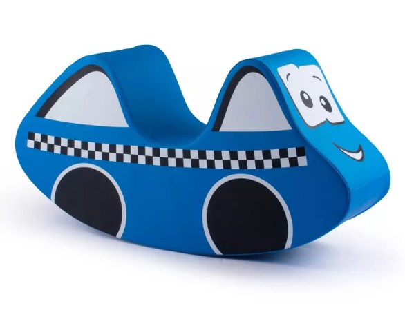 Bintiva Kids Soft Play Equipment Police Car Rocker