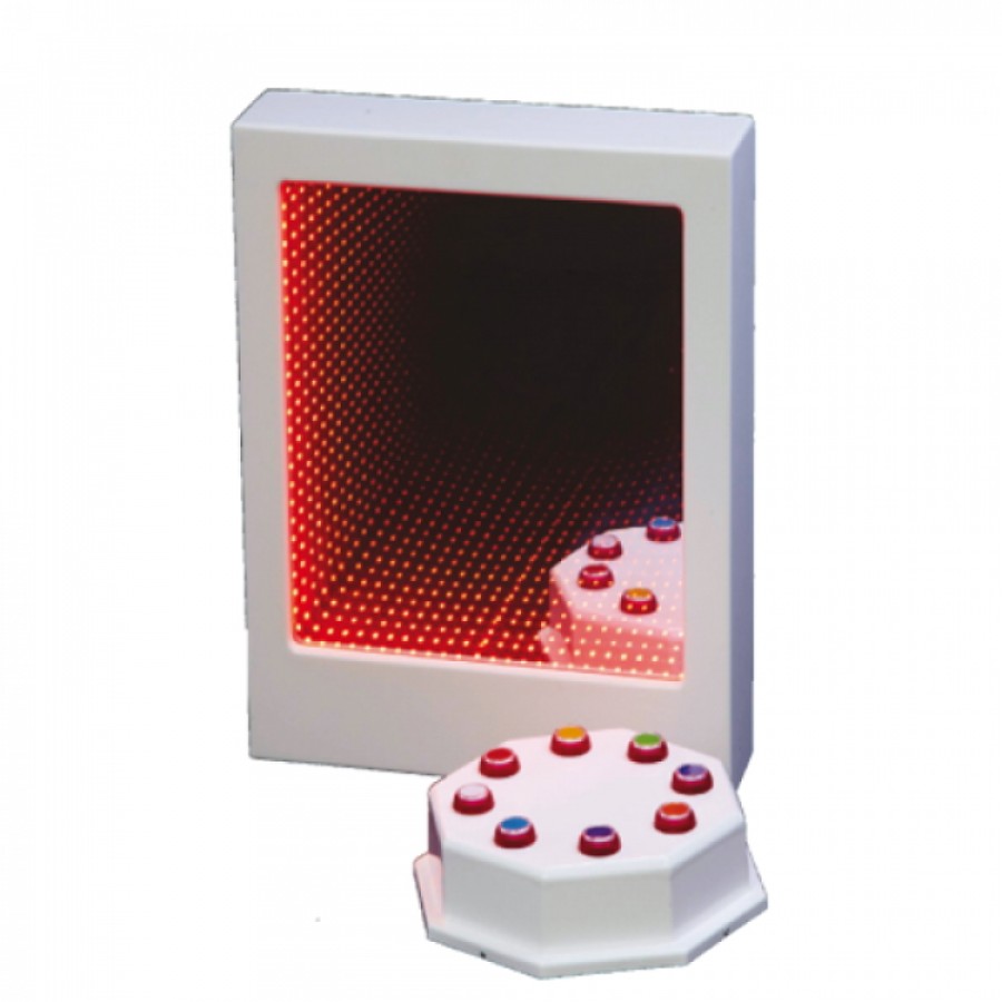 Interactive Color Changing LED Infinity Tunnel for Visual Stimulation