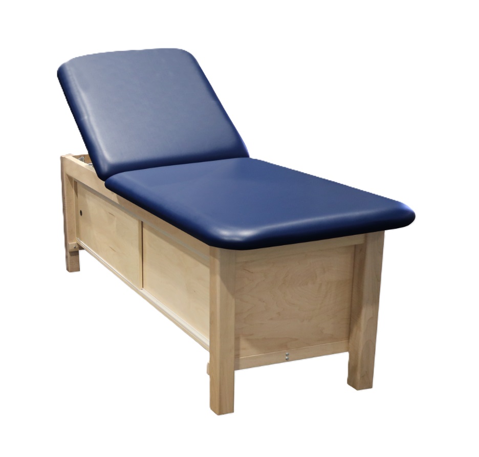 Physical Therapy Table with Adjustable Backrest and Storage Shelf by ...