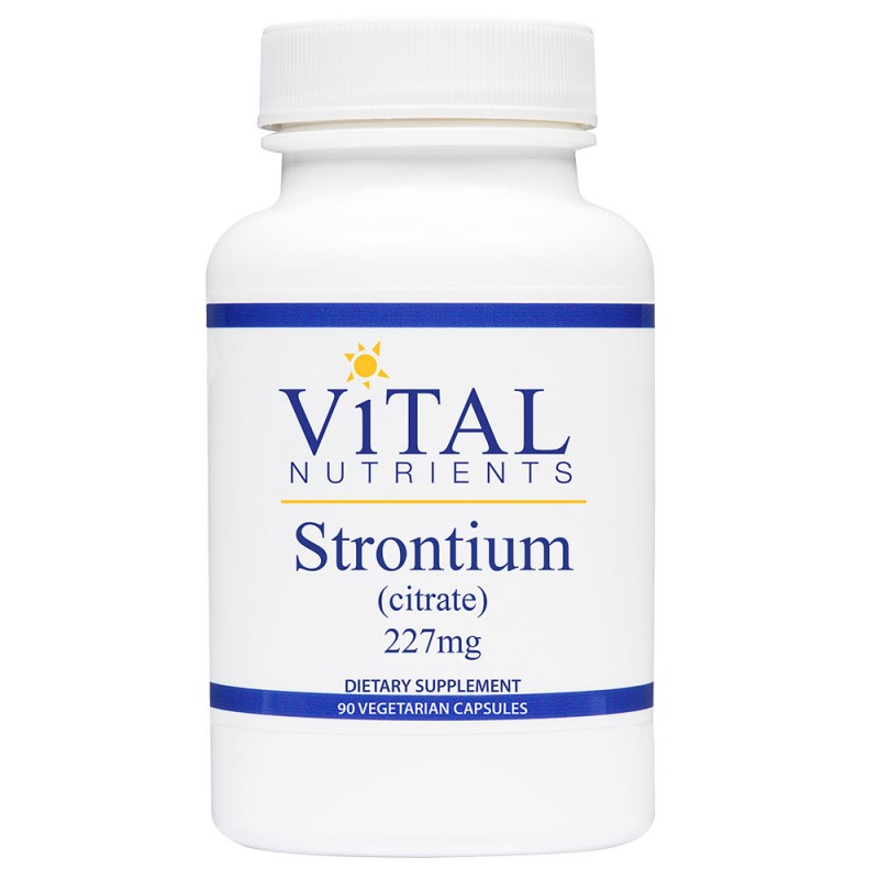 Strontium Citrate Bone Strengthening Supplement