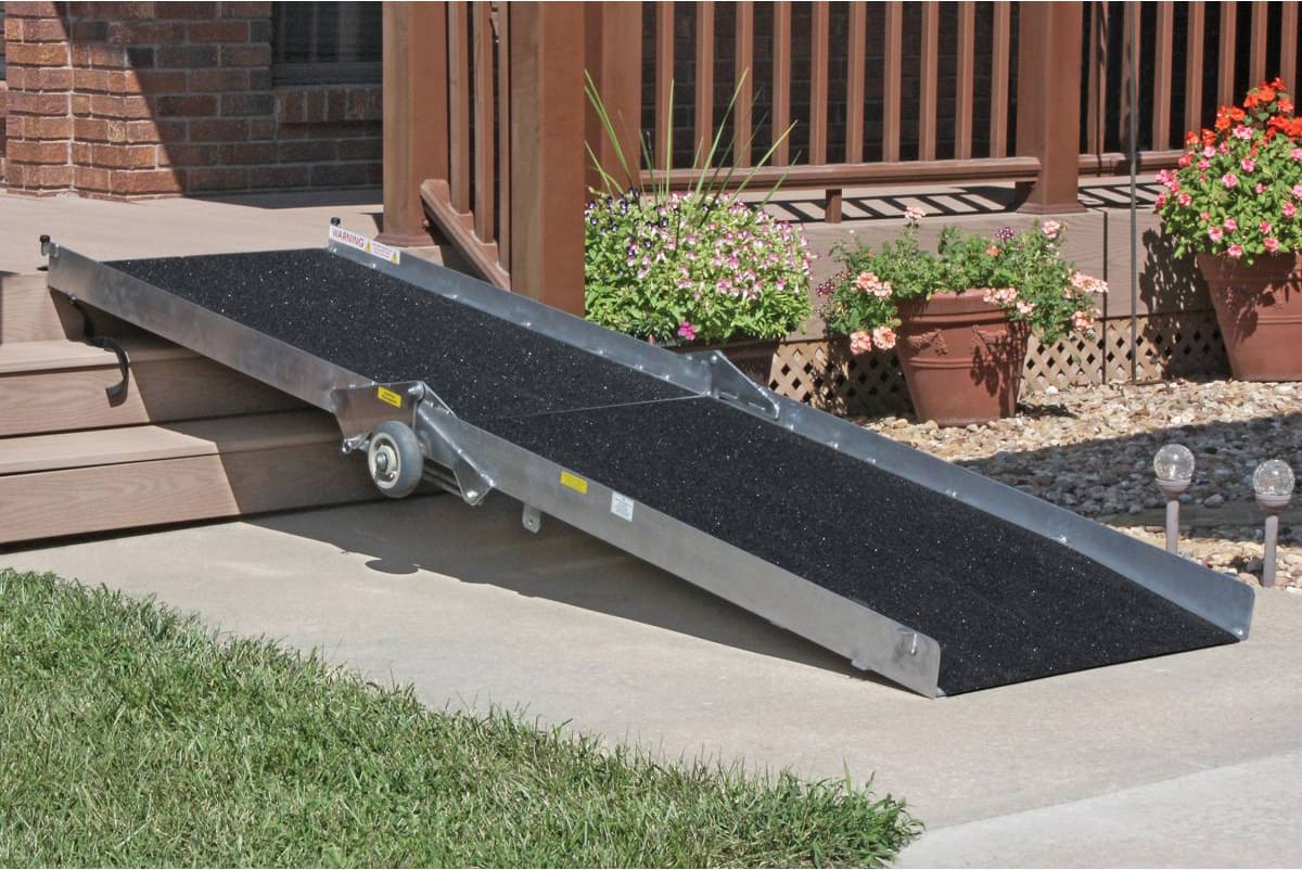 Wheel-a-Bout Portable Wheelchair Ramp - FREE Shipping