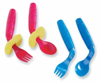 Adaptive Eating Utensils | Swivel Spoon | Weighted Silverware- ON SALE ...