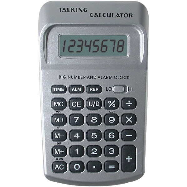 Talking Calculators | Assistive Technology Devices | Adaptive Equipment ...