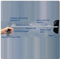 Reacher | Grabbers | Grabber Tool | Pick Up Tool | Extended Reach ...