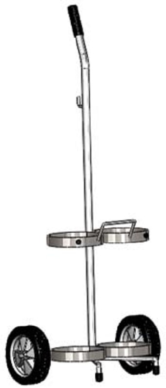 Oxygen Carts | Oxygen Tank Holder | Cylinder Cart - ON SALE - Cylinder Rack