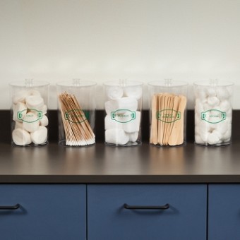 Sundry Jars | Medical Jars | Glass Jars With Metal Lids | Glass Storage ...