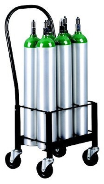 Oxygen Carts | Oxygen Tank Holders | Cylinder Carts ON SALE