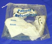 Standard Hospital Admission Kits & Patient Belongings Bags