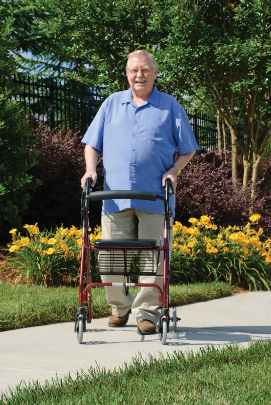 The Versatile Lumex Walkabout Rolling Walkers / Rollators