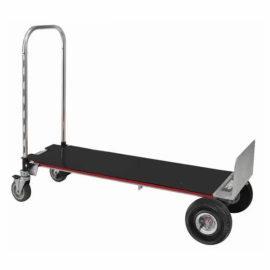 Convertible Hand Truck Dolly with Pneumatic Wheels | Magliner Gemini XL