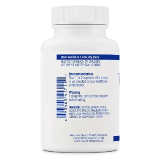 Pancreatic Enzyme Supplement 1000mg by Vital Nutrients