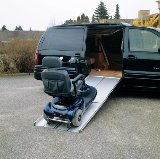 Stepless Portable Ramp System - Telescoping EasyFold