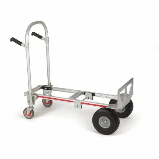 Convertible Hand Truck with Microcellular Foam Wheels | Gemini Jr. by ...