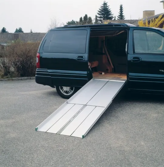 Stepless Portable Ramp System - Telescoping EasyFold