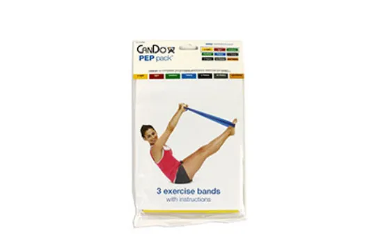 CanDo Low Powder Pep Resistance Bands Sets