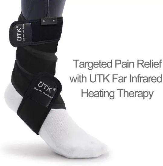 Infrared Heating Wrap for Wrist and Elbow with Jade Gemstones by UTK ...