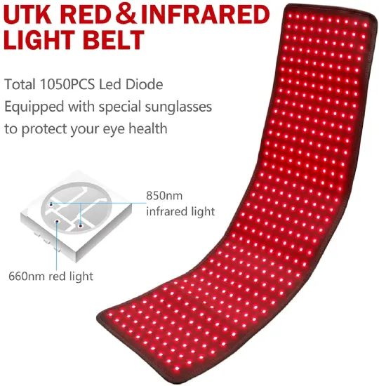 Red and Infrared Light Therapy Wraps by UTK Technology