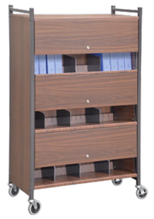 Versa Multi-Purpose 3-Shelf Mobile Charting Racks