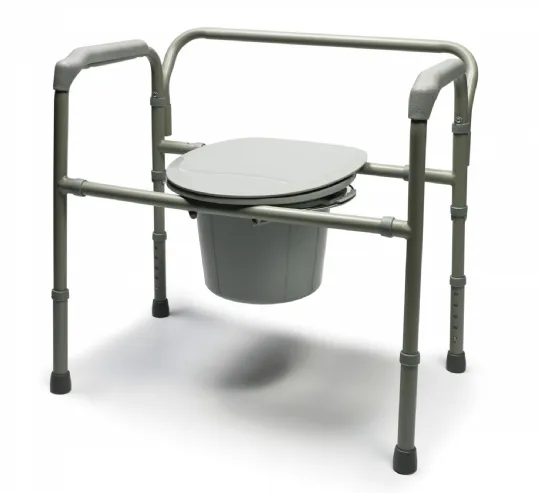 Bariatric Steel Folding Commodes from Graham Field - Qty. 2