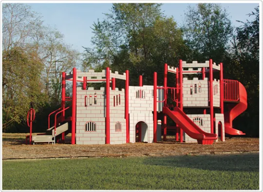 Castle Themed Playground Equipment
