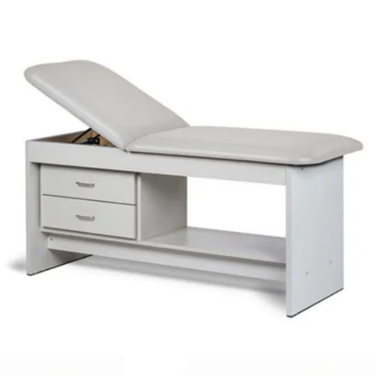 Clinton 91013 Panel Leg Treatment Table with Shelf and Drawers