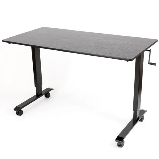 Luxor Crank Adjustable Stand Up Desk 60-Inches Wide