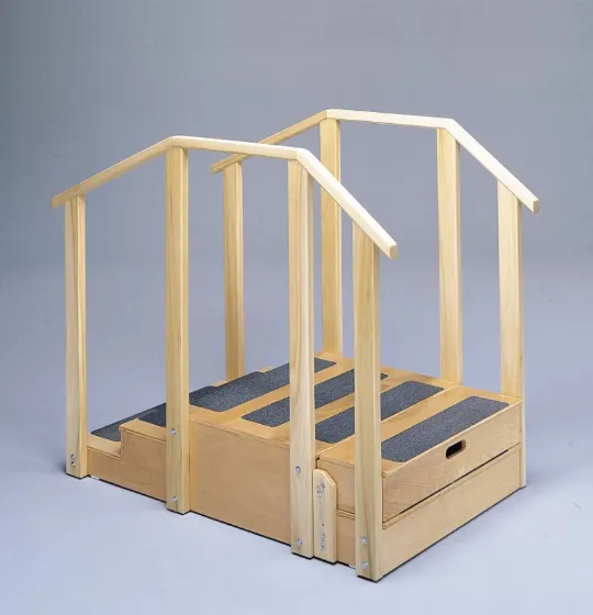 Bailey Non-Slip Straight Training Stairs with Bus Step