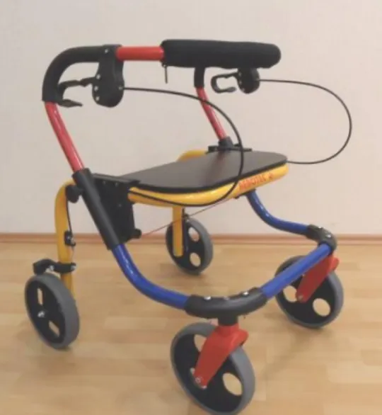Fixi (Small) and Fox (Junior) Folding Pediatric Anterior Walker by Rebotec