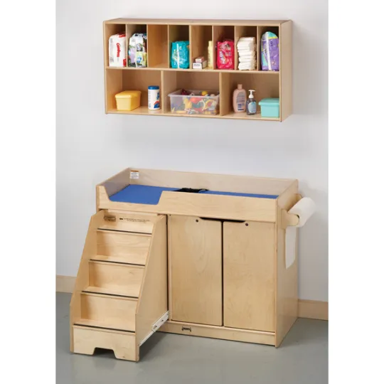 Jonti-Craft Changing Table Dresser with Stairs