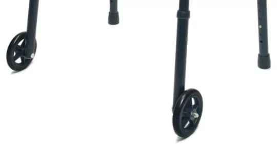 Lumex ColorSelect Folding Adult Walker with Wheels