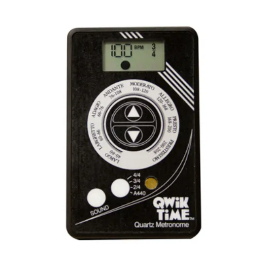 Qwik Time Digital and Analog Metronome Measuring Devices