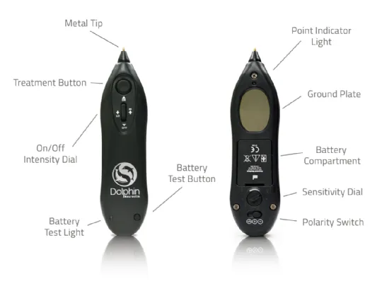 Dolphin Neurostim Acupuncture Simulation | TENS Unit Kit | OTC Version