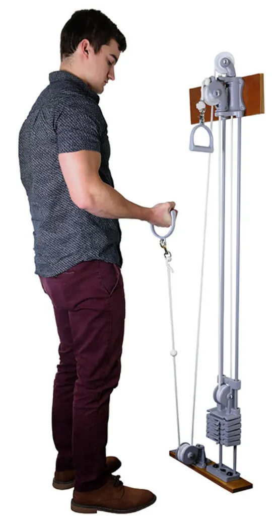 Chest Weight Pulley Exercise System