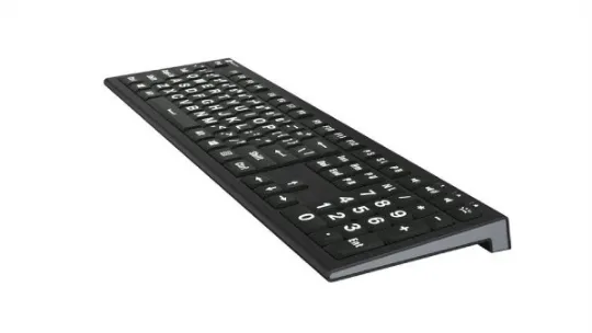 Large Print Keyboard for Visually Impaired - Astra Backlit Keyboard by ...