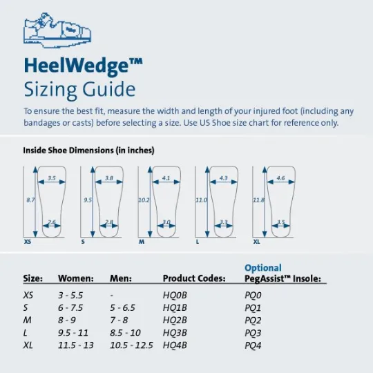 DARCO HeelWedge Offloading Boot for Heel | Bulk Qty.