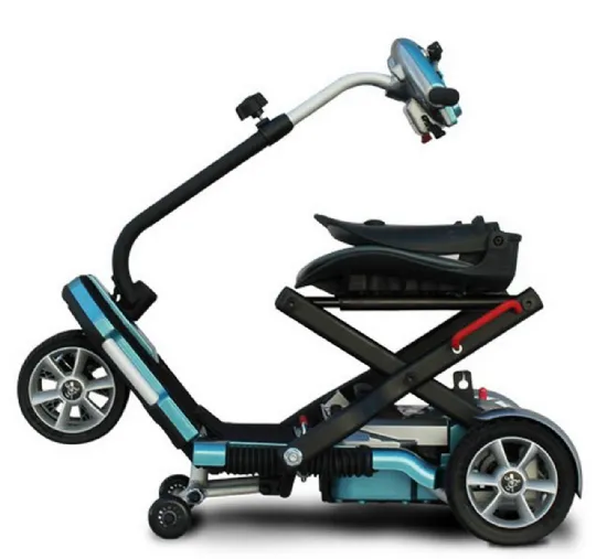 EV Rider Transport AF+ Deluxe Folding Electric Scooter