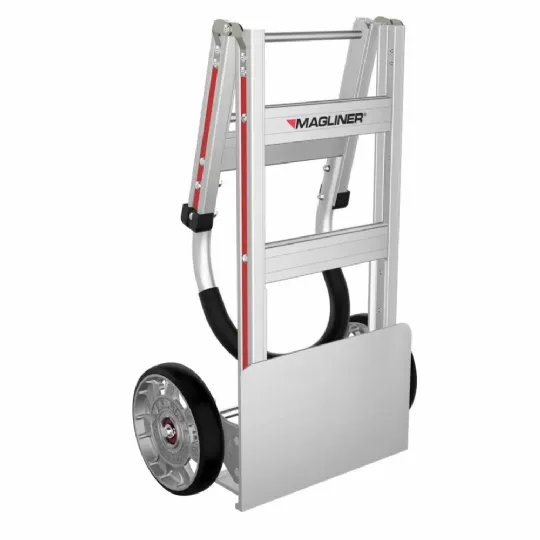 Folding Hand Truck with Straight Frame and Mold-On Wheels by Magliner