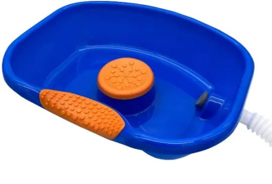 Hair Washing Bed Tray With Neck Support and Headrest