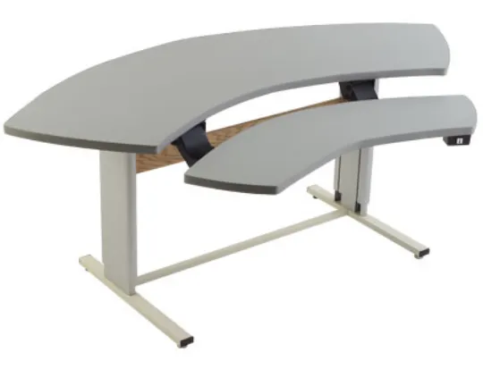 Height-Adjustable Computer Workstation - FREE Shipping