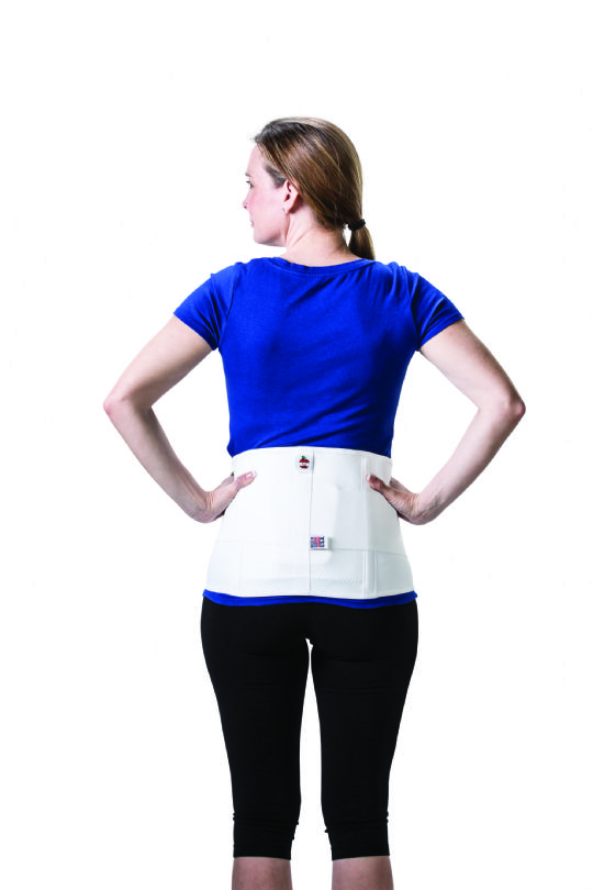 Triple Pull Elastic Lumbosacral Belt With Pad by Core Products
