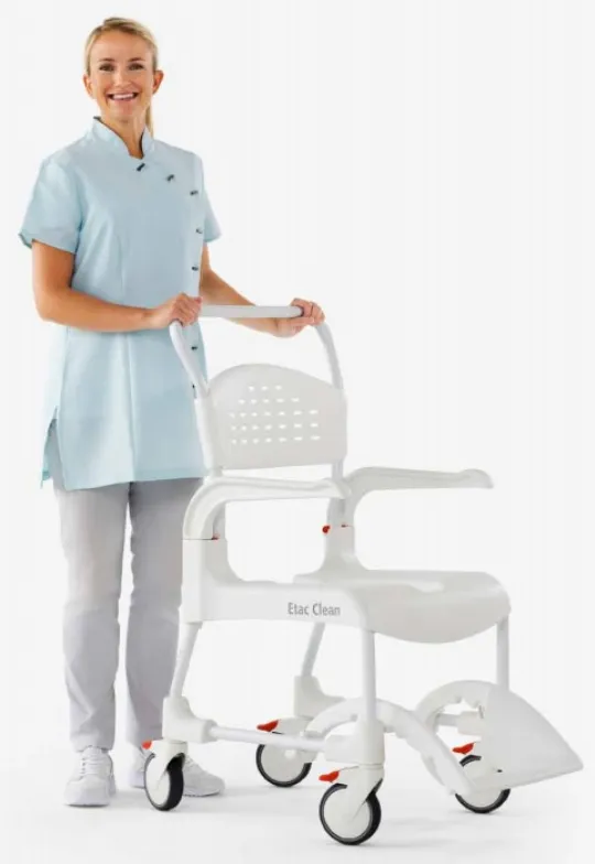 Etac Clean Fixed-Height Shower Commode Chair