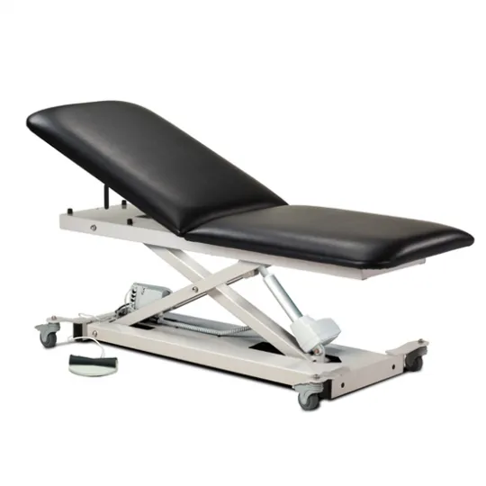 Open Base Power Treatment Table with Adjustable Backrest